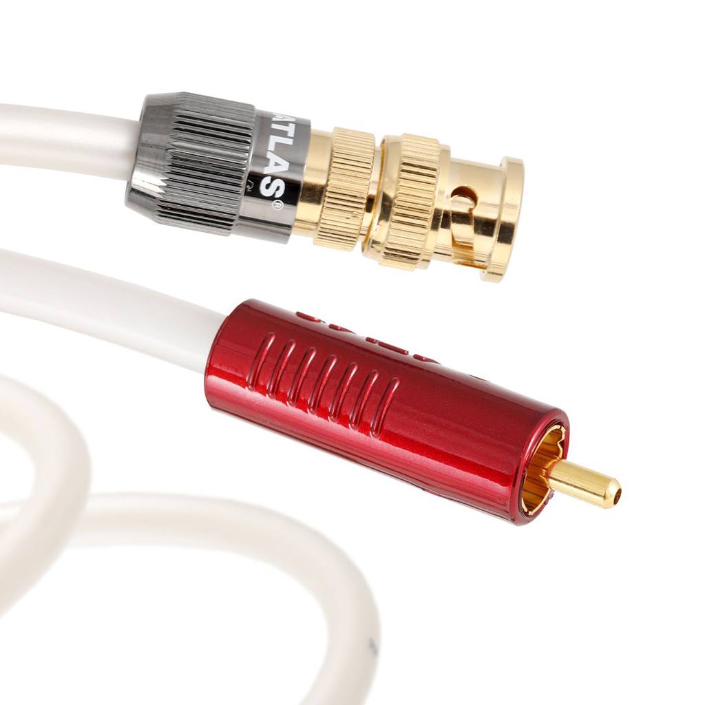 Atlas Element Achromatic X RCA - BNC S/PDIF Digital Interconnect Cable ...