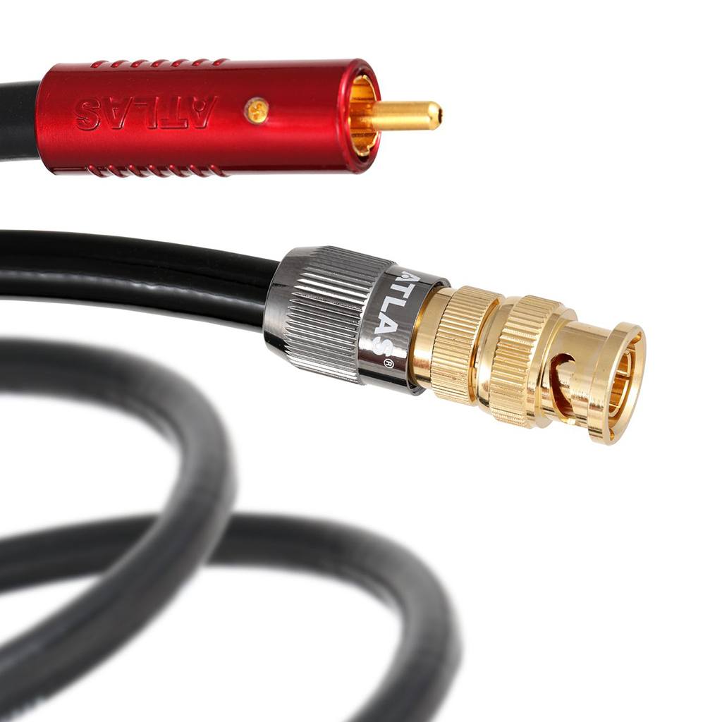 Atlas Hyper dd Achromatic X RCA - BNC S/PDIF Digital Interconnect Cable ...